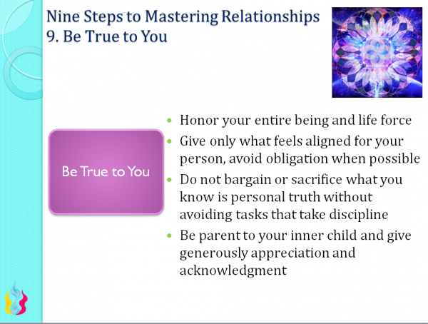 Be True to You - Ascension Glossary